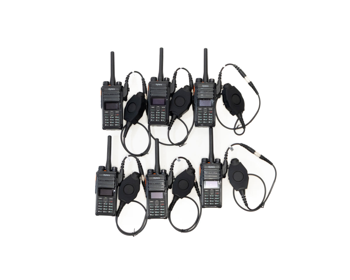 Hytera Squad Comms Kit (6 pack) - Killer Defense, Inc